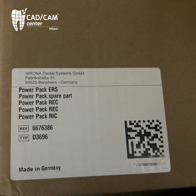 Dentsply Sirona CEREC Primescan Backup Battery #6622075 - $2750.00